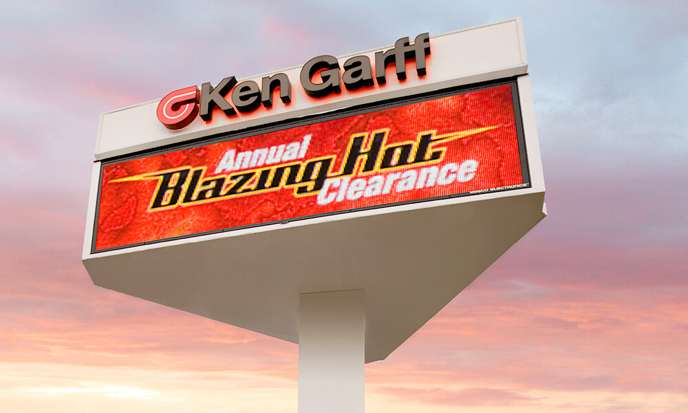 Outdoor LED Signs | AdChoice LED Signs