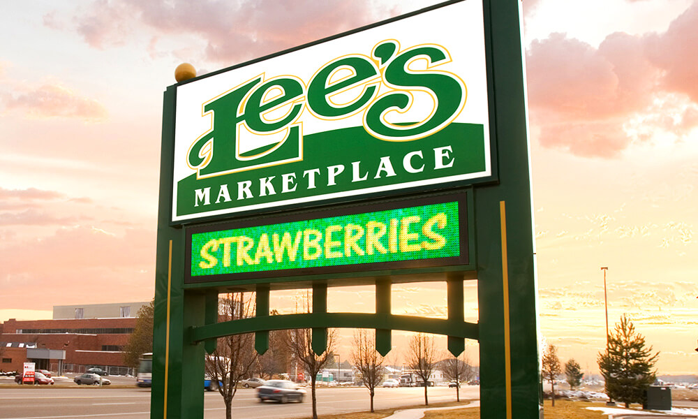 Lees - AdChoice LED Signs